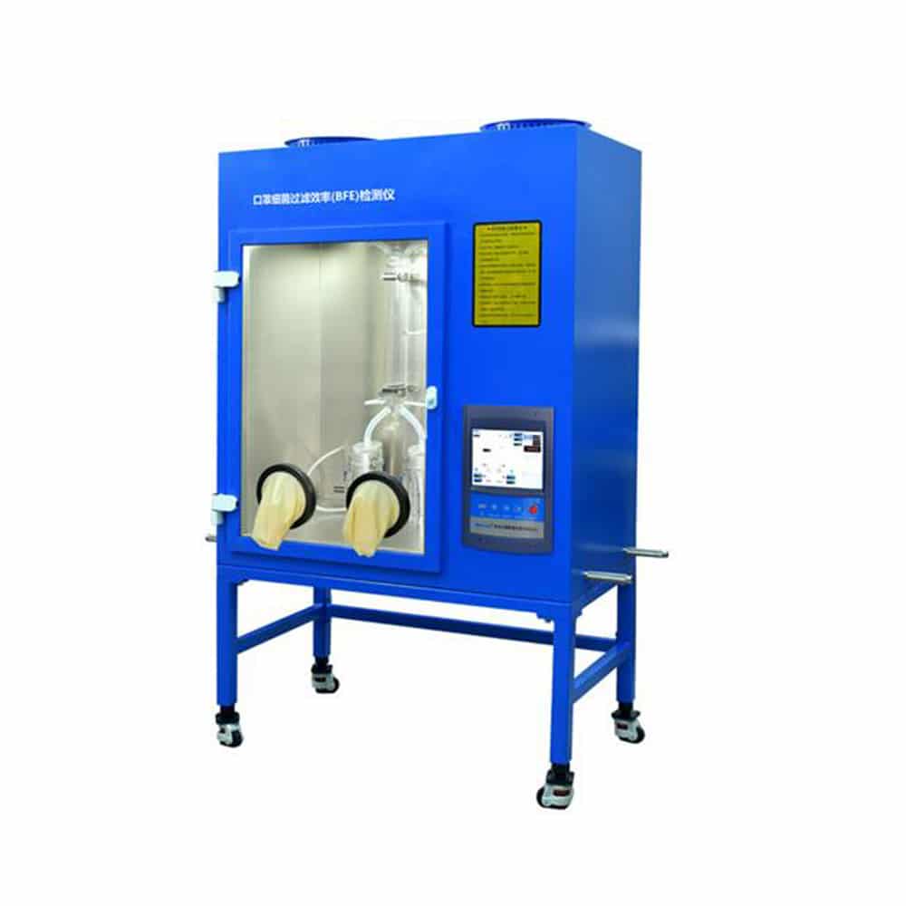 Mask BFE Tester, one of the basic testing for the material of mask or gown